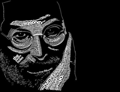Typeface Portrait of Steve Jobs: How It Was Done | Cult of Mac