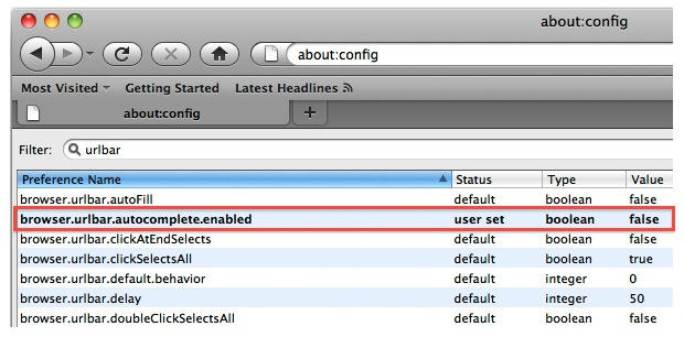 How To Access Hidden Firefox Preferences [MacRx] | Cult of Mac