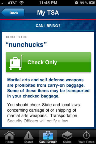 Fun With the New My TSA App | Cult of Mac