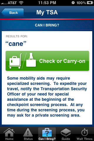 Fun With the New My TSA App | Cult of Mac