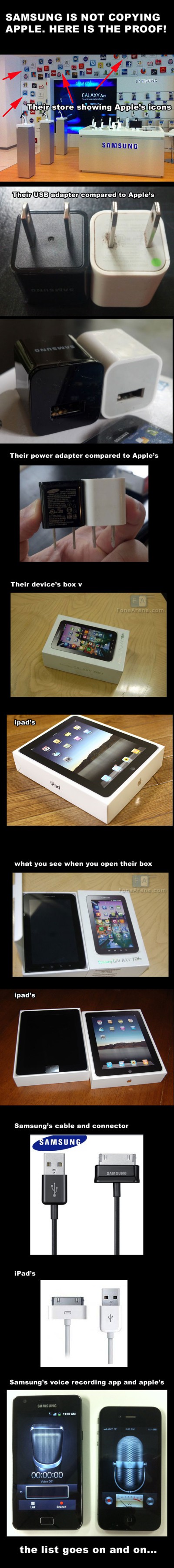 Samsung Does Not Copy Apple At All... Sure | Cult of Mac