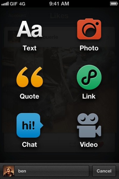 Tumblr Goes Native With Completely New Design And Gestures On The ...