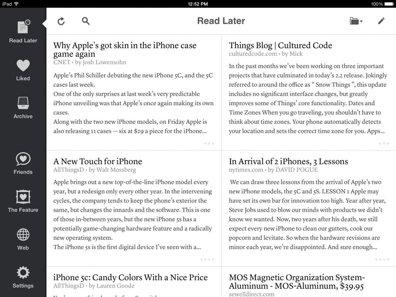 What Your Favorite Apps Look Like Designed For iOS 7 [Gallery] | Cult ...
