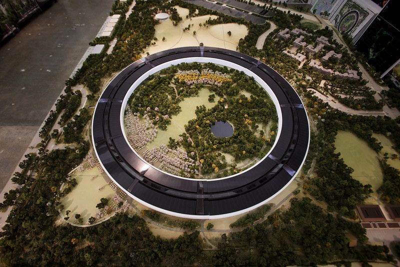 Check Out This Awesome Model Of Apple's Upcoming Spaceship Campus ...