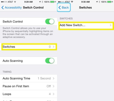 Control Your iPhone With Your Face - Set Up Switch Control In 7.1 [iOS ...