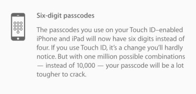 Get ready to memorize a new 6 digit PIN when iOS 9 comes out | Cult of Mac