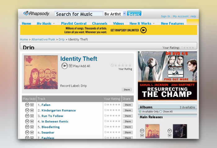 Rhapsody fights for relevance in streaming world it created