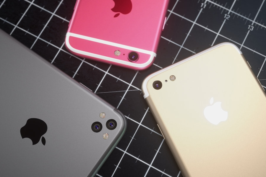 iPhone 7 and 5se concept puts pink spin on Apple's 2016 lineup | Cult ...