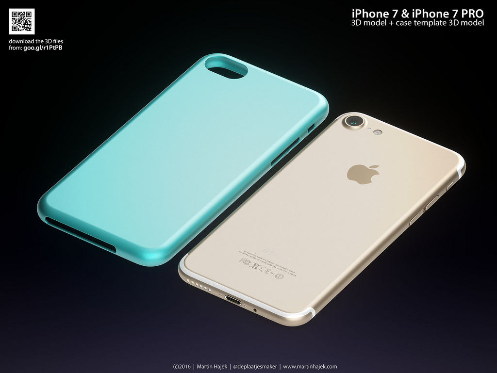 Renderings imagine how the iPhone 7 and 7 Pro may look