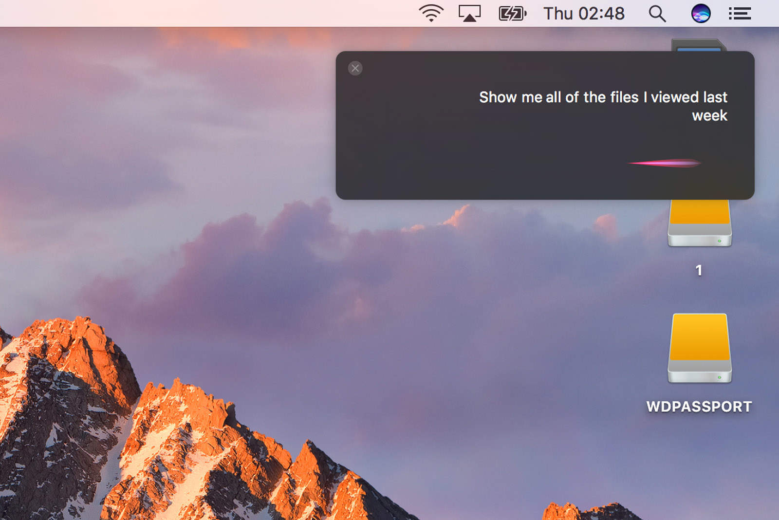 How to locate your files with Siri on macOS Sierra