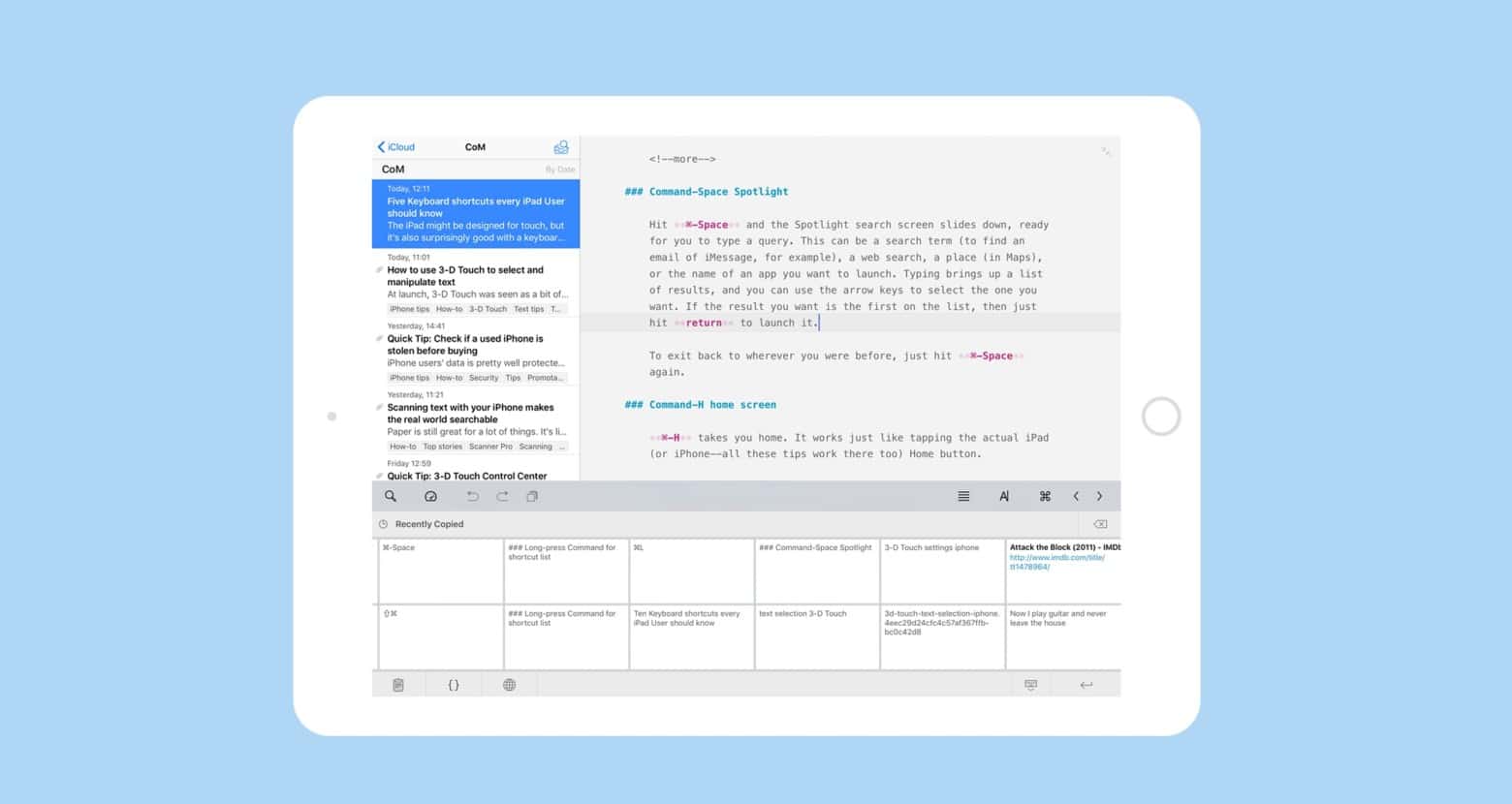 Five keyboard shortcuts every iPad user should know | Cult of Mac