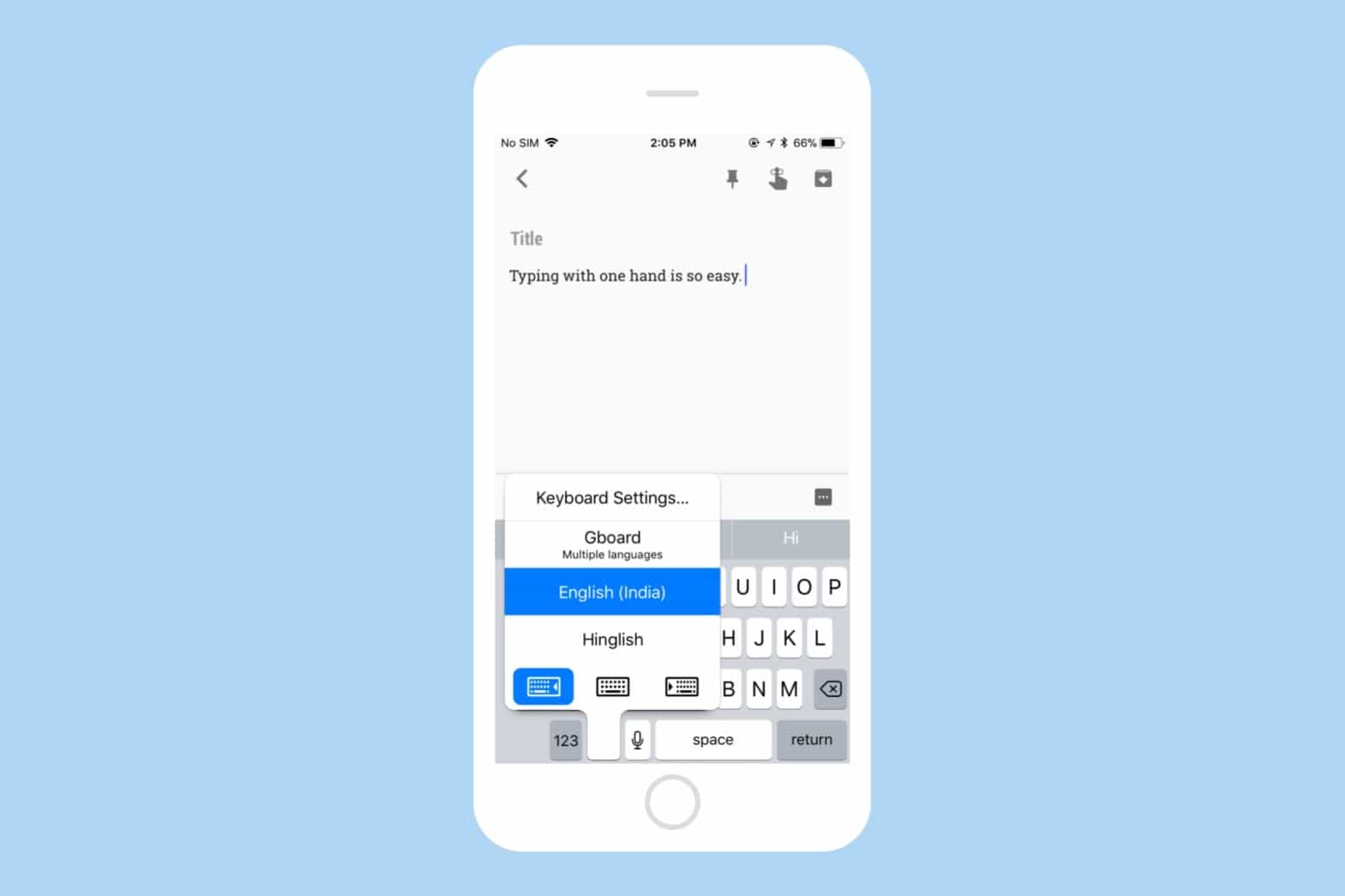 Tap into iOS 11's one-handed keyboard for easier typing | Cult of Mac