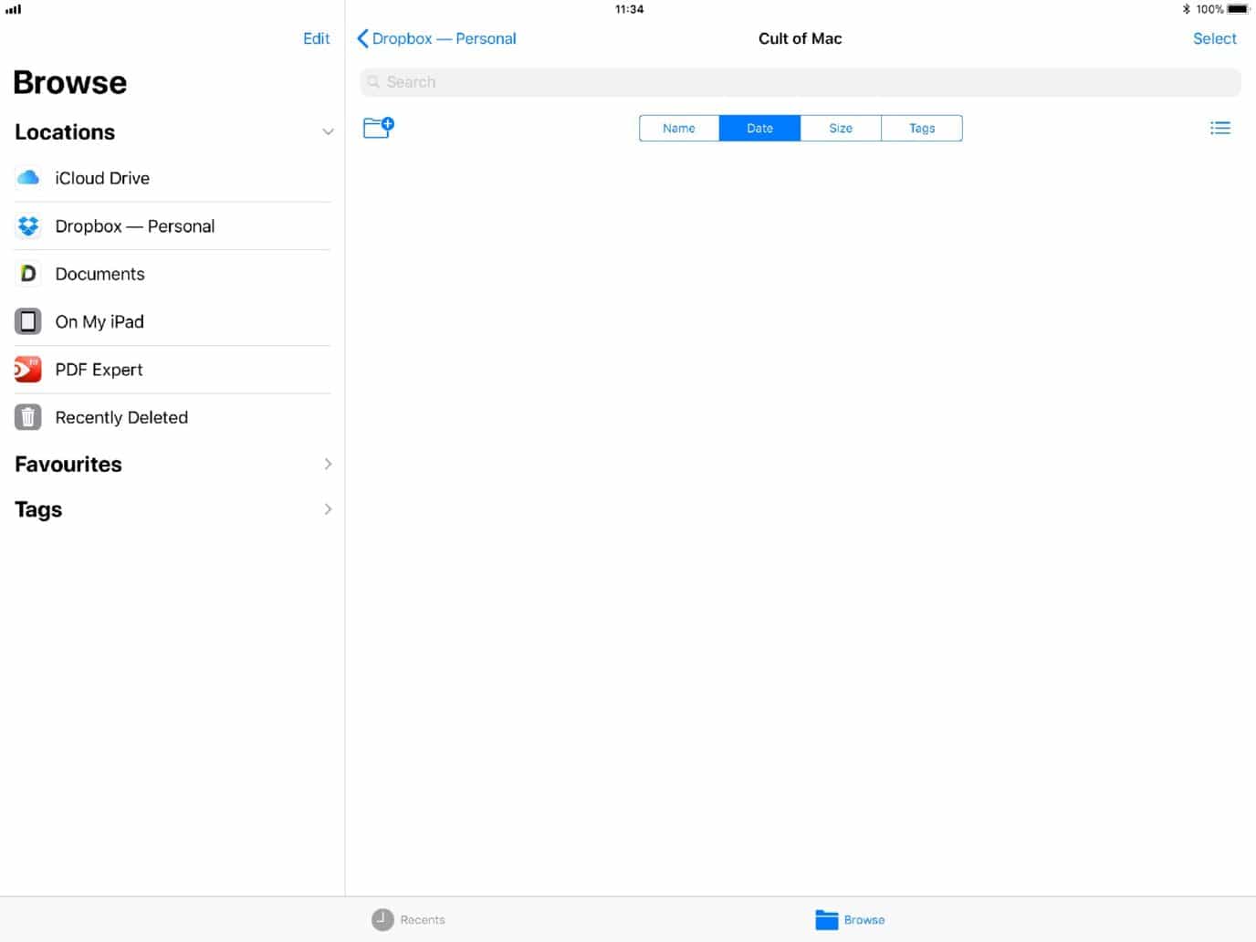 Dropbox is now baked into the iOS 11 Files App | Cult of Mac
