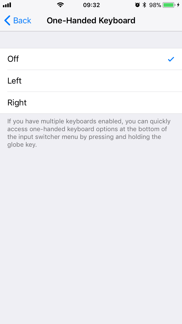 How to use the iPhone's one-handed keyboard in iOS 11 | Cult of Mac