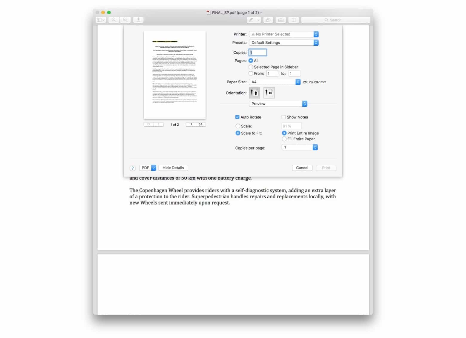How to find the hidden printing options in Preview app | Cult of Mac
