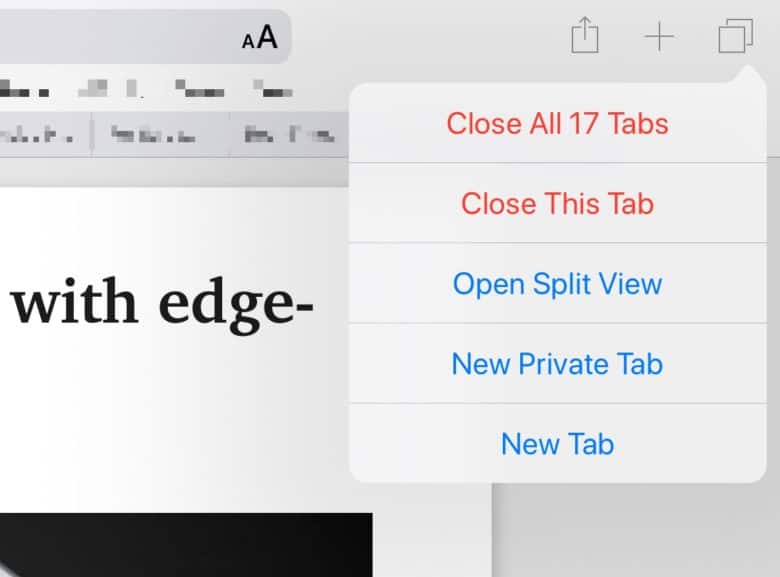 Pro Tip: Discover Safari's hidden tab options | Cult of Mac