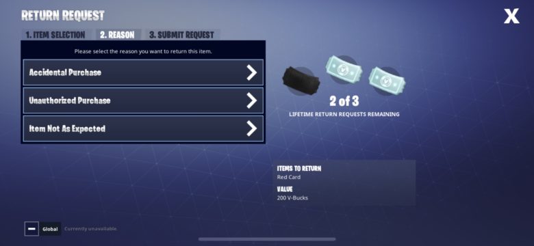 How to get a refund for accidental Fortnite purchases