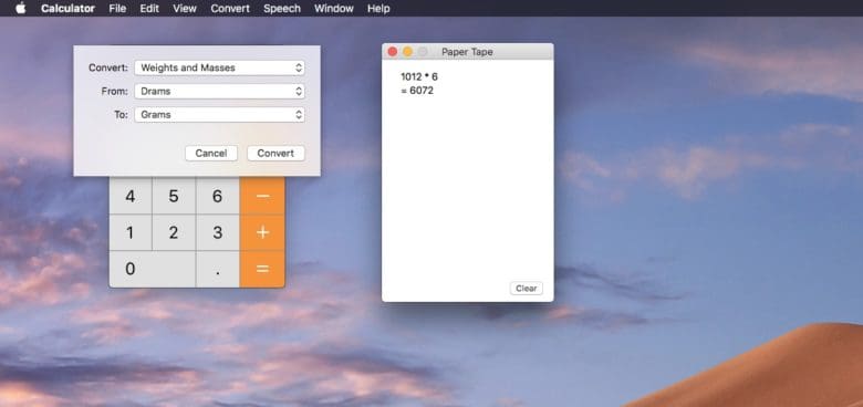 OMFG the Mac's Calculator has always had a paper tape | Cult of Mac