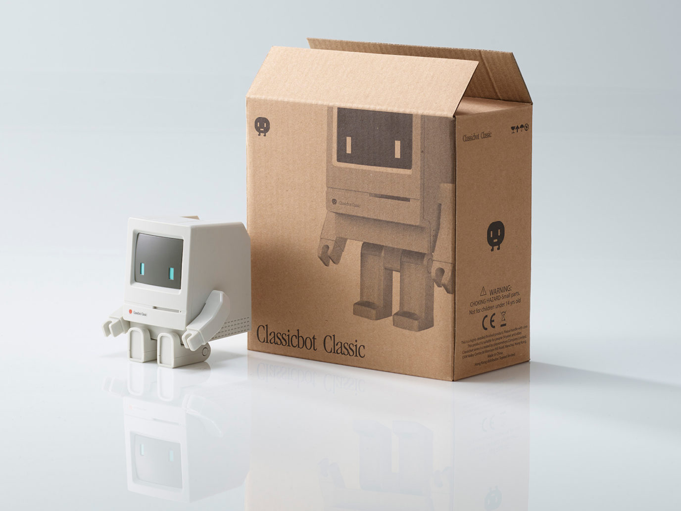 Vintage Apple devices and icons inspire Classicbot line of toy robots