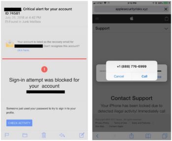 iCloud users targeted by malicious 'Apple Care' phishing scam