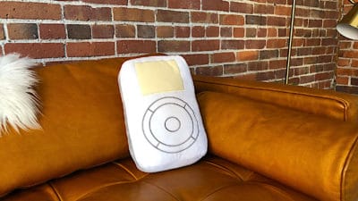 Throwboy pillows will help the Apple Geek dream different