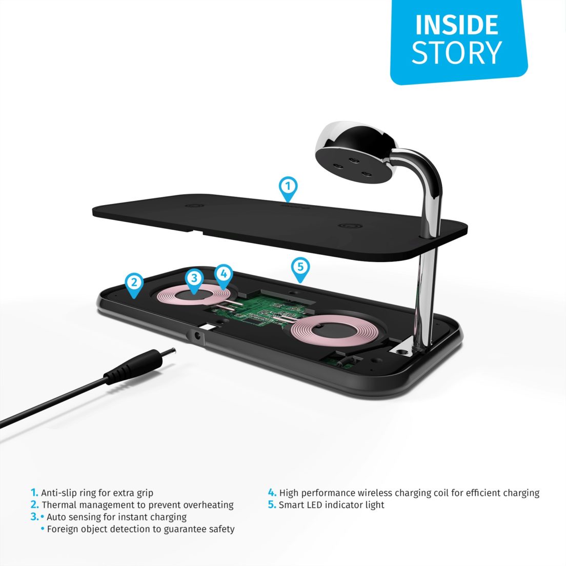 Zens Dual+Watch charger review: Charge two iPhones and Apple Watch