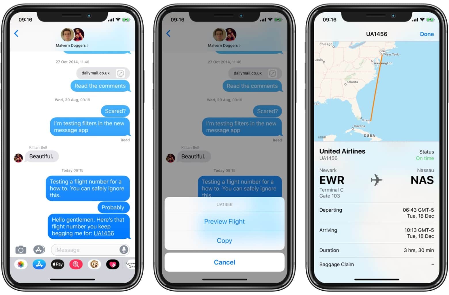 How to instantly track a flight from the Messages app | Cult of Mac