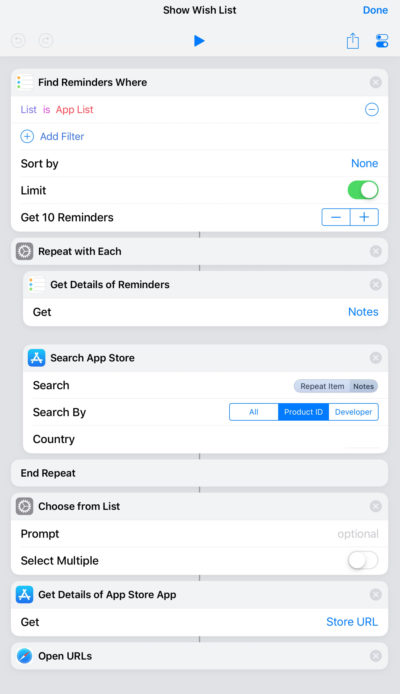 How to make a slick App Store wish list with Shortcuts | Cult of Mac