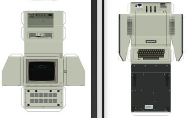 Free Apple II papercraft is free to download. Now get folding
