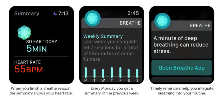 How to reduce your stress levels with the Apple Watch Breathe app