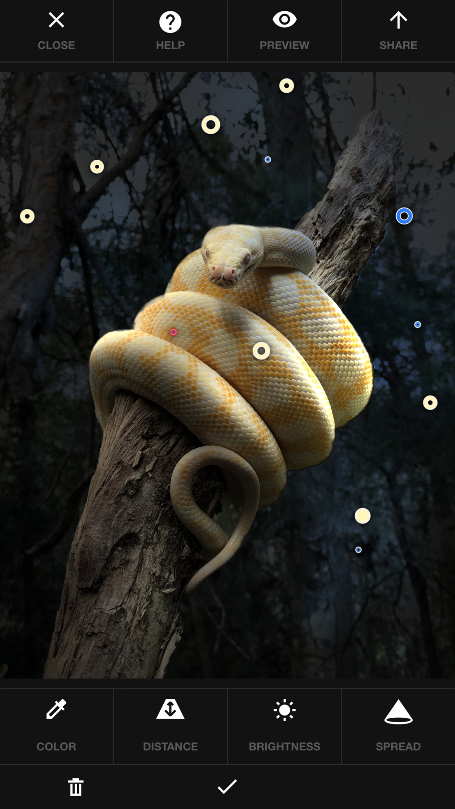 Apollo app lets you adjust lighting in iPhone Portrait mode photos