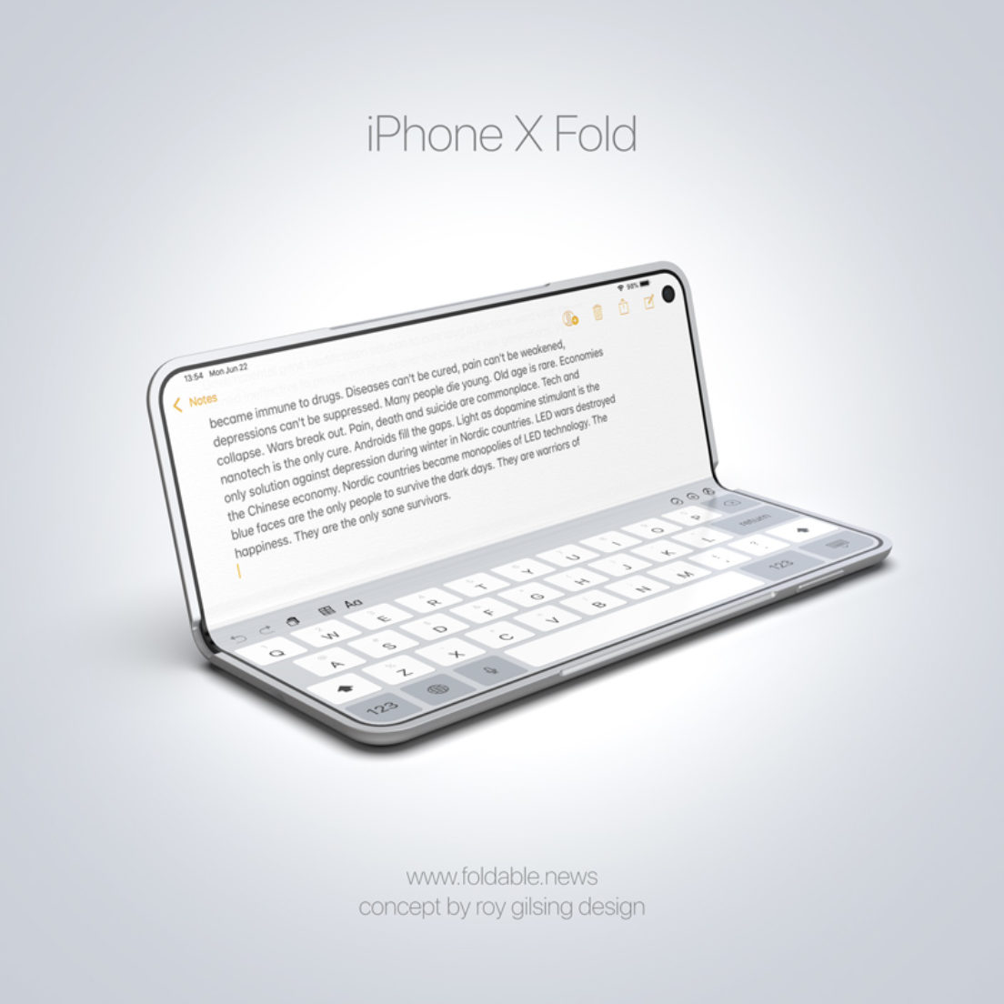 Exciting concept shows what a folding iPhone could look like | Cult of Mac