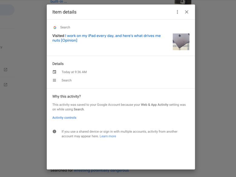 How to search your Google search history | Cult of Mac
