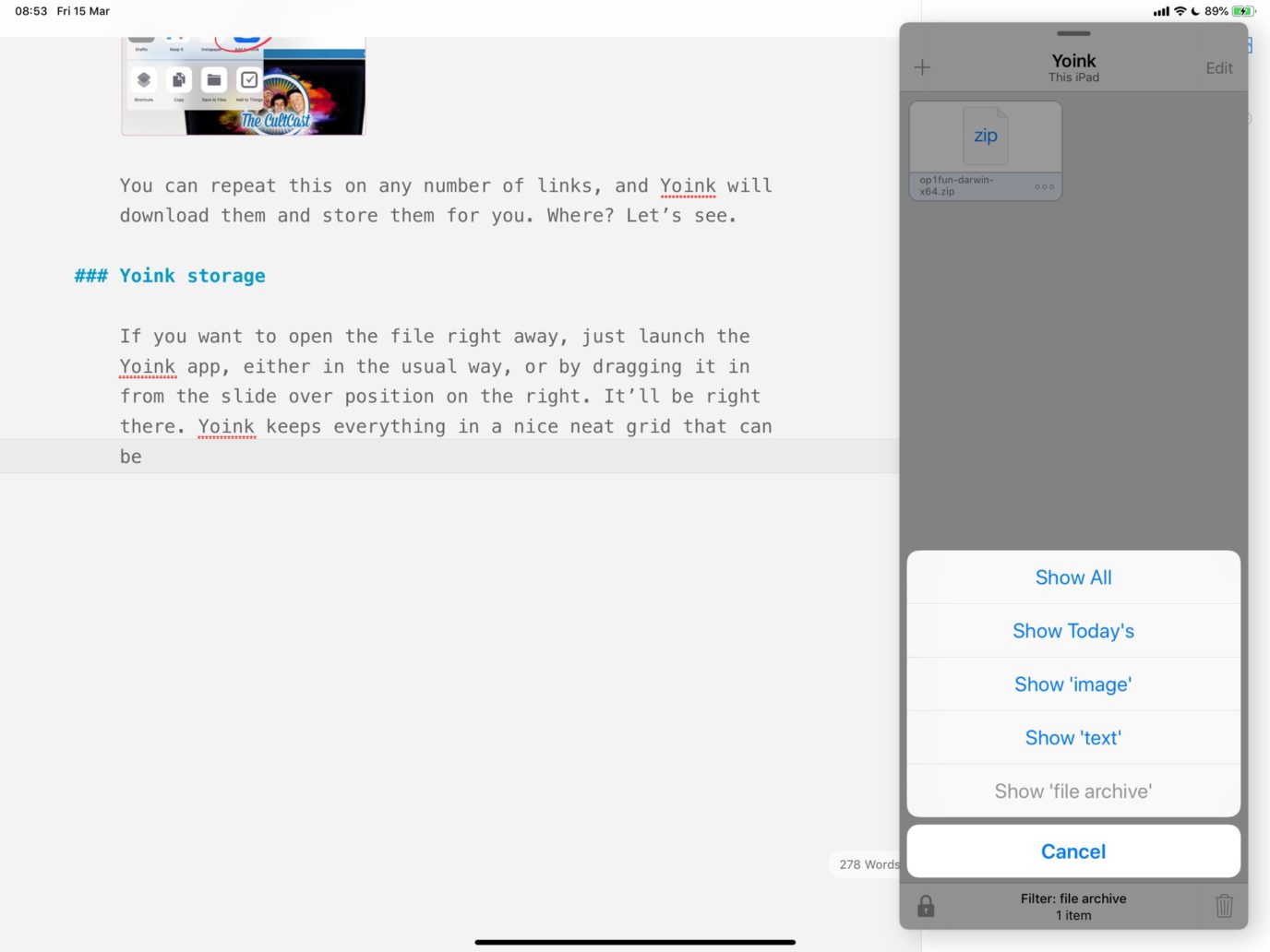 How to use Yoink as an iPad download manager and more | Cult of Mac