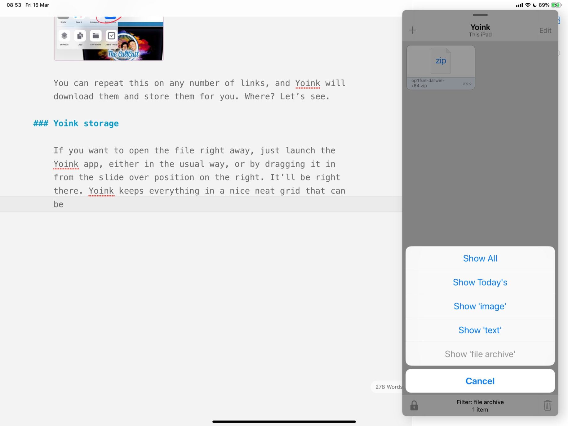 How to use Yoink as an iPad download manager and more | Cult of Mac