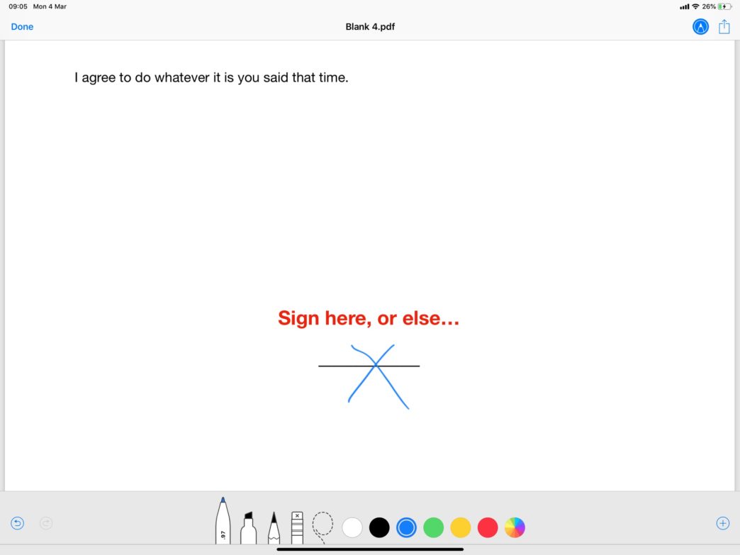 How to sign PDFs on your iPhone or iPad | Cult of Mac