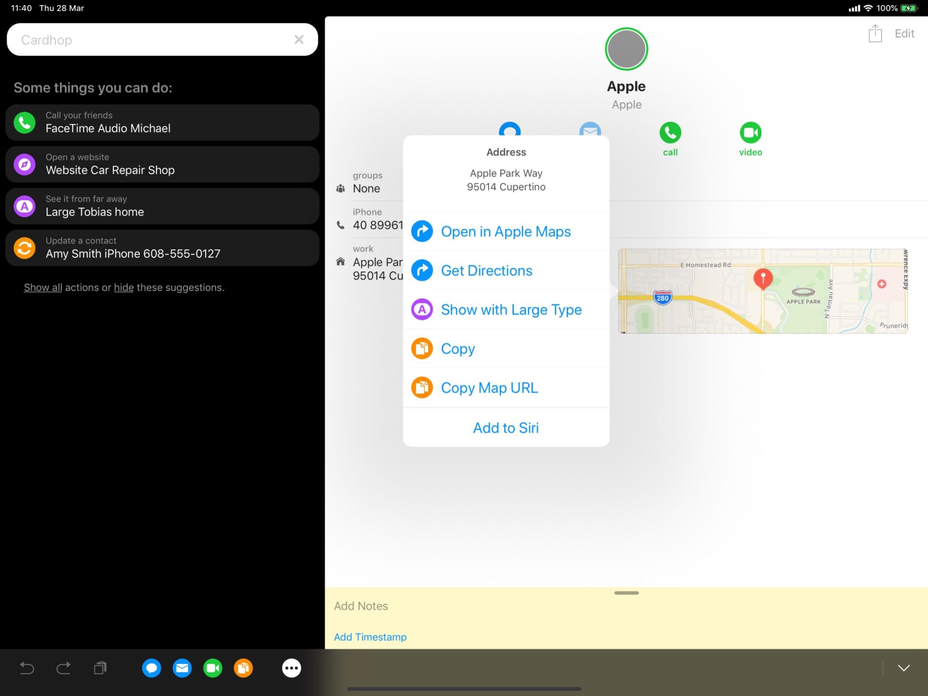 How to quickly add contacts with Cardhop | Cult of Mac