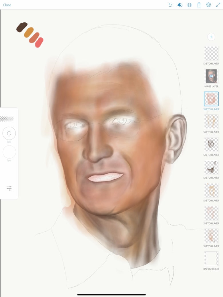 How to draw a portrait with Apple Pencil | Cult of Mac