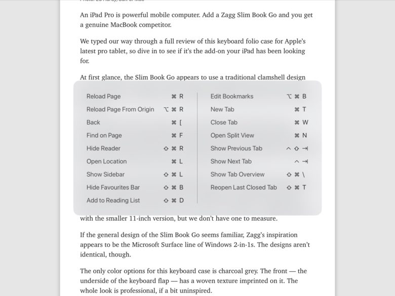 All the new keyboard shortcuts in iPadOS Safari, listed | Cult of Mac