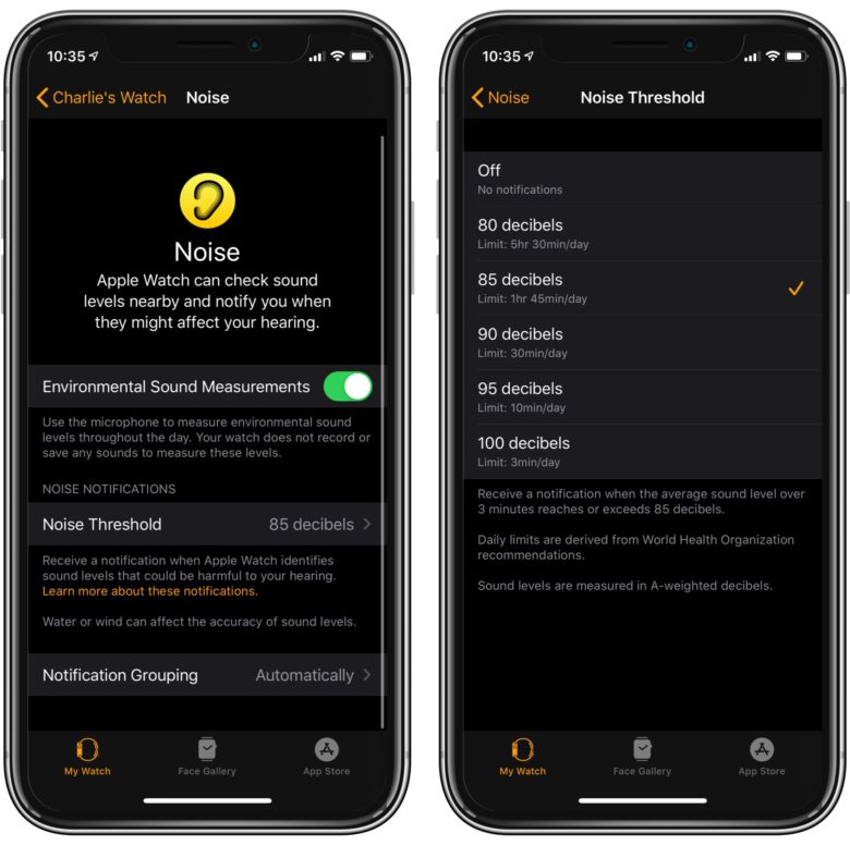 How to set up noise alerts on your Apple Watch | Cult of Mac