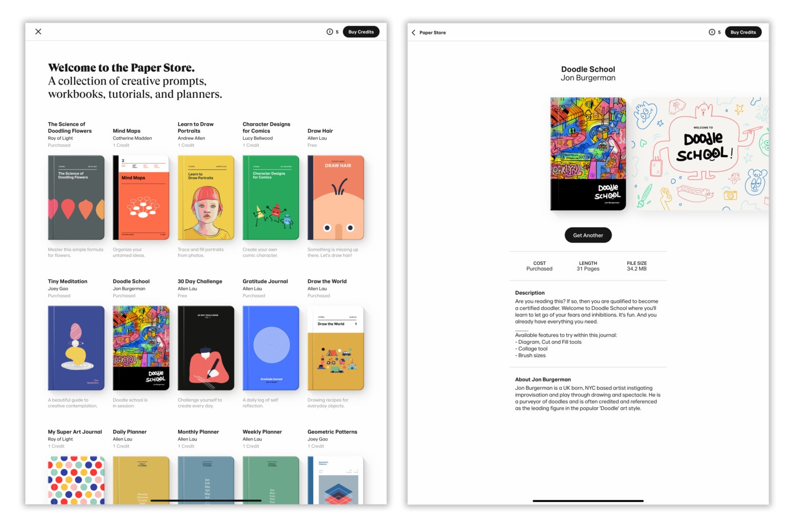 iPad sketch app Paper adds great creative templates [Cult of Mac Review]