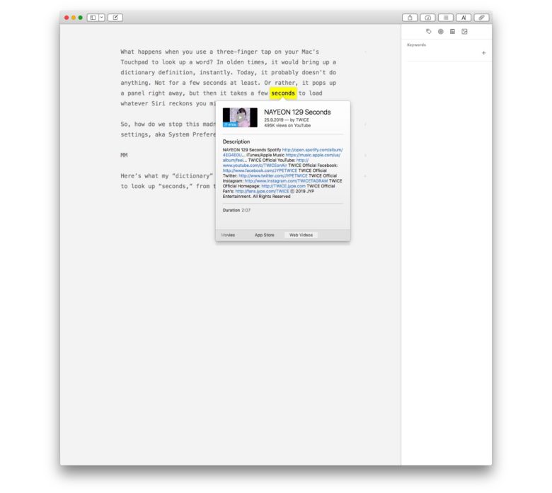 How to make your Mac's dictionary popup way, way faster | Cult of Mac