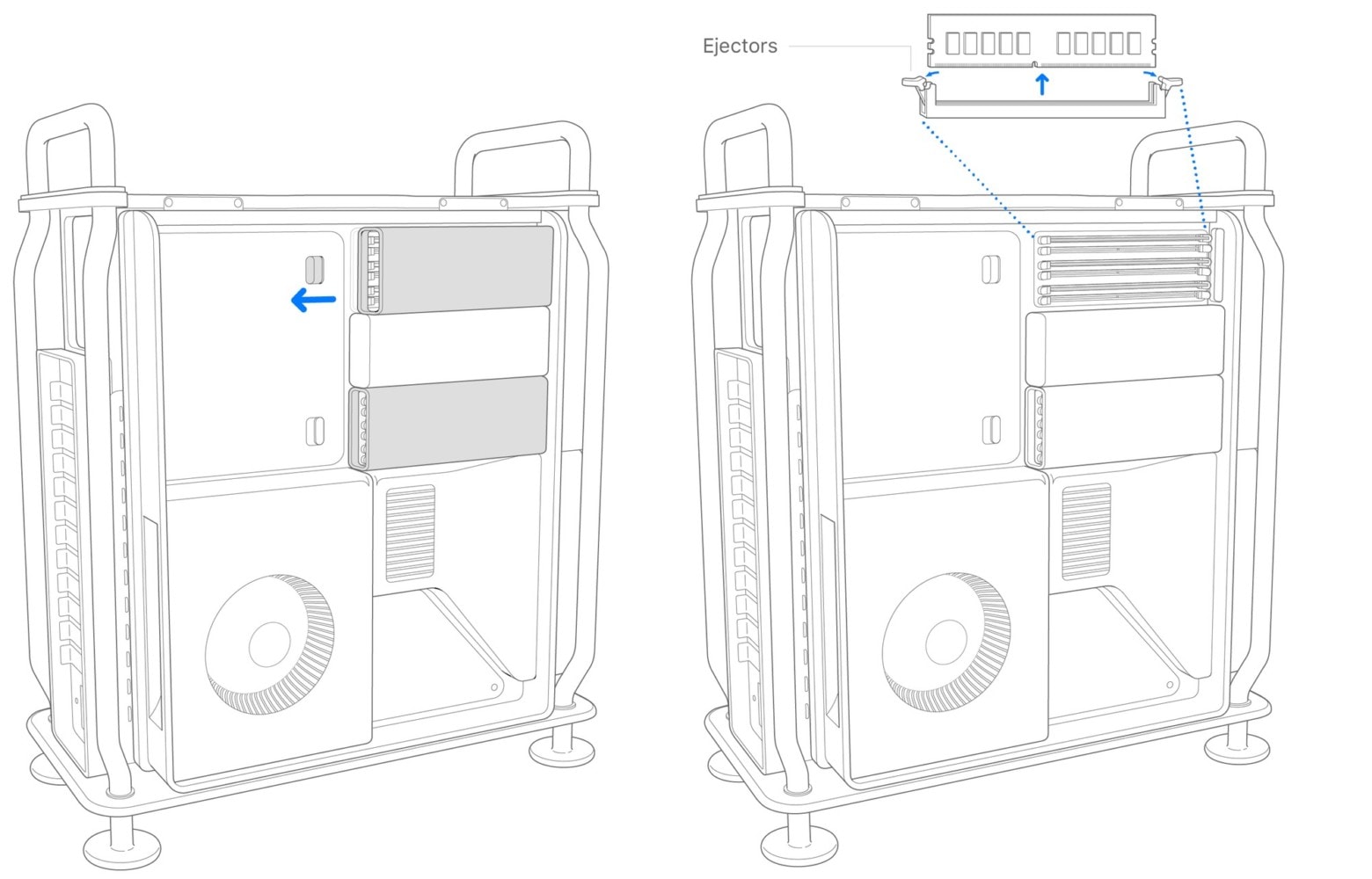 This is how easy it is to add RAM to the 2019 Mac Pro | Cult of Mac