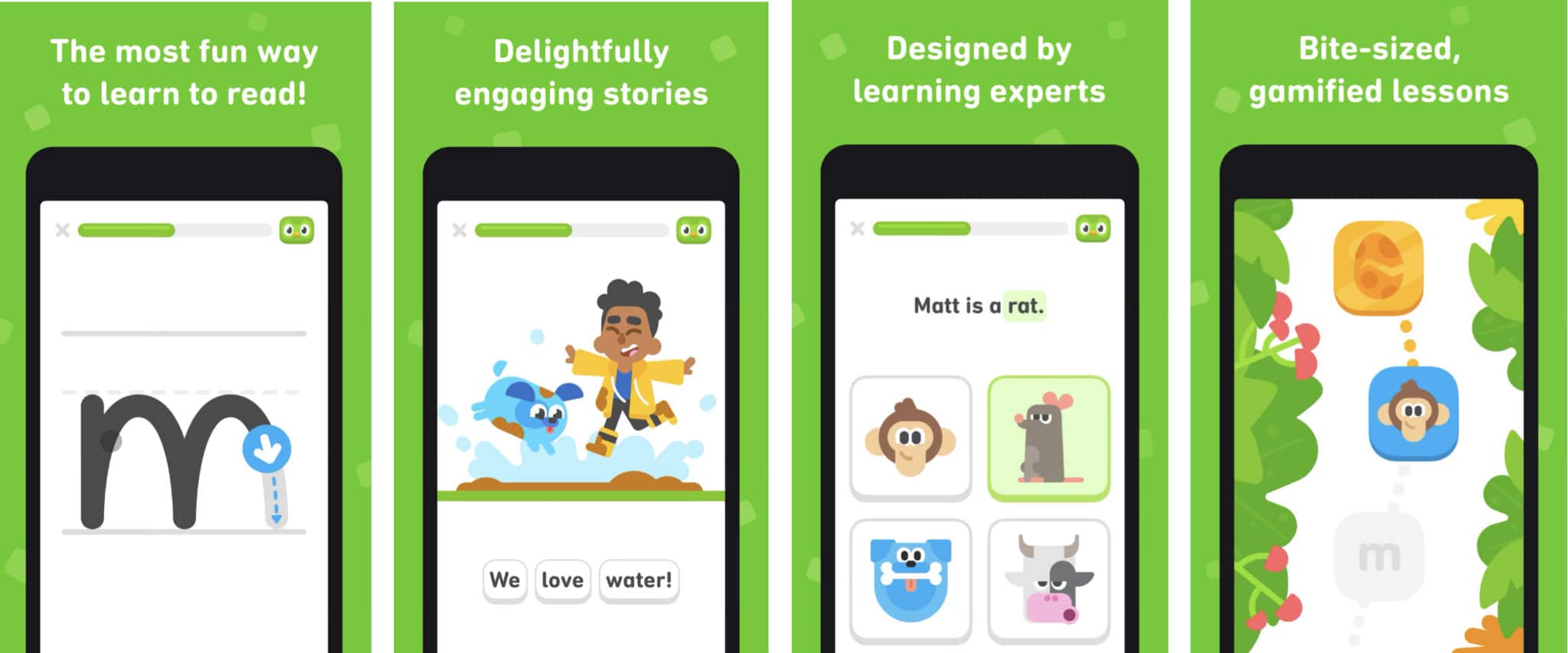 Duolingo ABC teaches kids to read anywhere, absolutely free