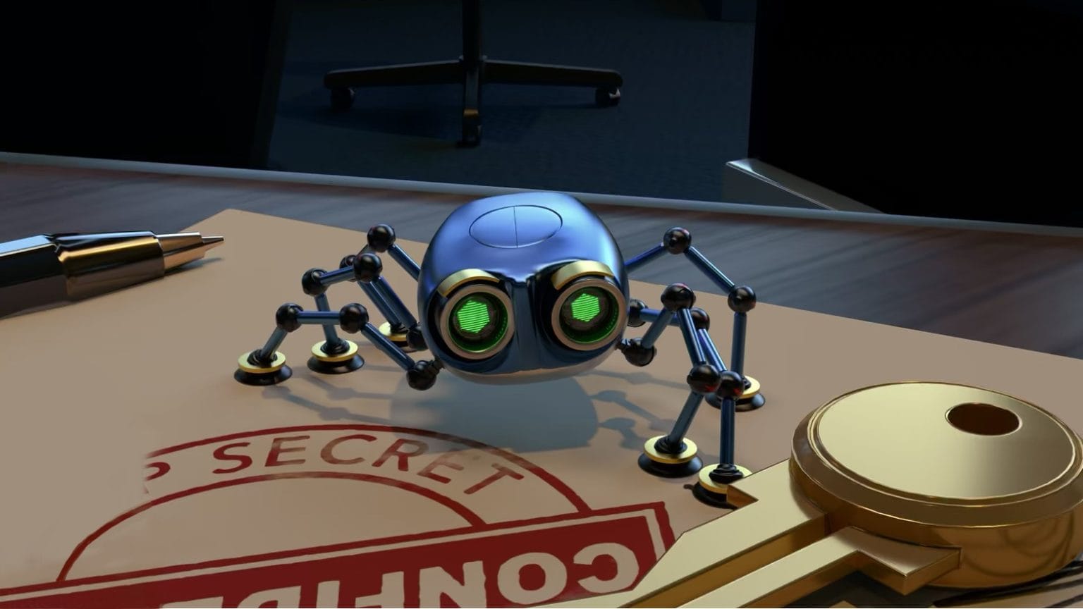 Crawl through a spy-on-the-wall adventure in Spyder on Apple Arcade