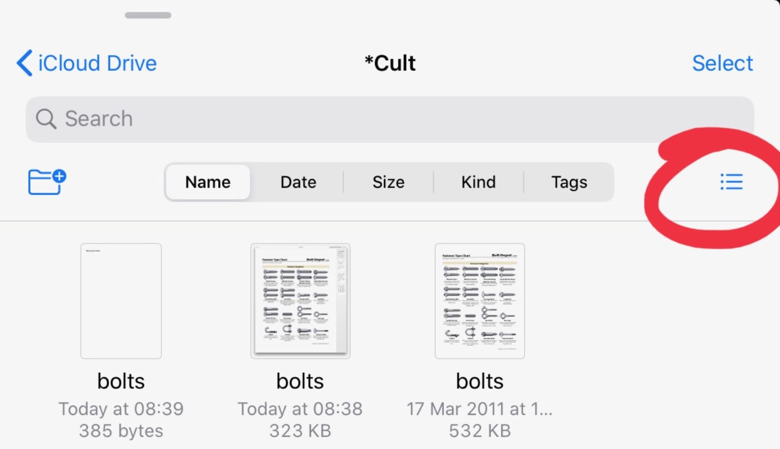 How to change the Files sort order in iOS | Cult of Mac