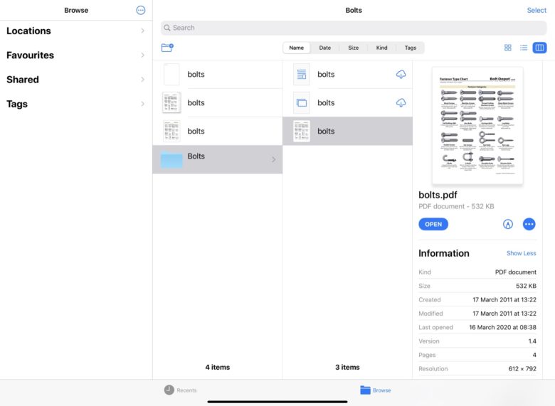 How to change the Files sort order in iOS | Cult of Mac