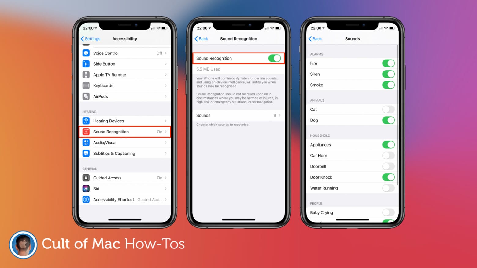 How to enable and customize Sound Recognition in iOS 14