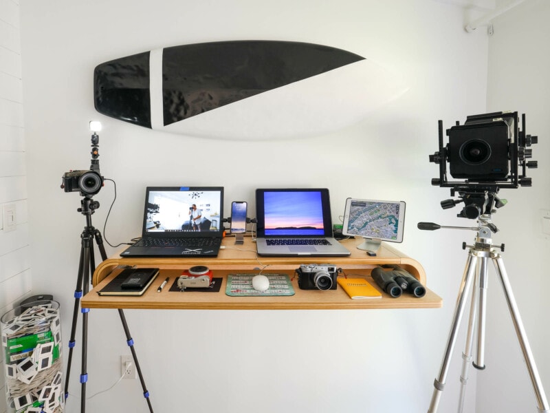 Cameras rule in this picture-perfect workspace [Setups] | Cult of Mac