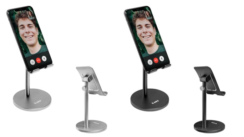 Last chance; Save on this gorgeous, adjustable aluminum stand for iPhone